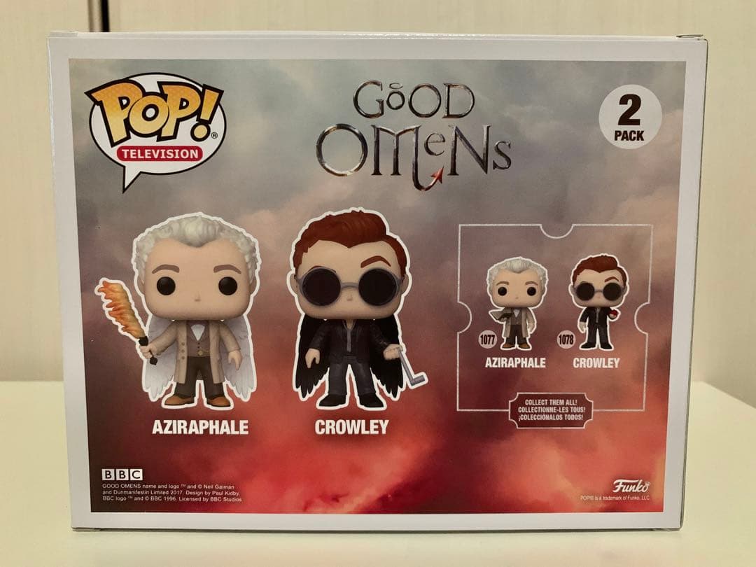 Funko Pop ! Good Omens ツインパック