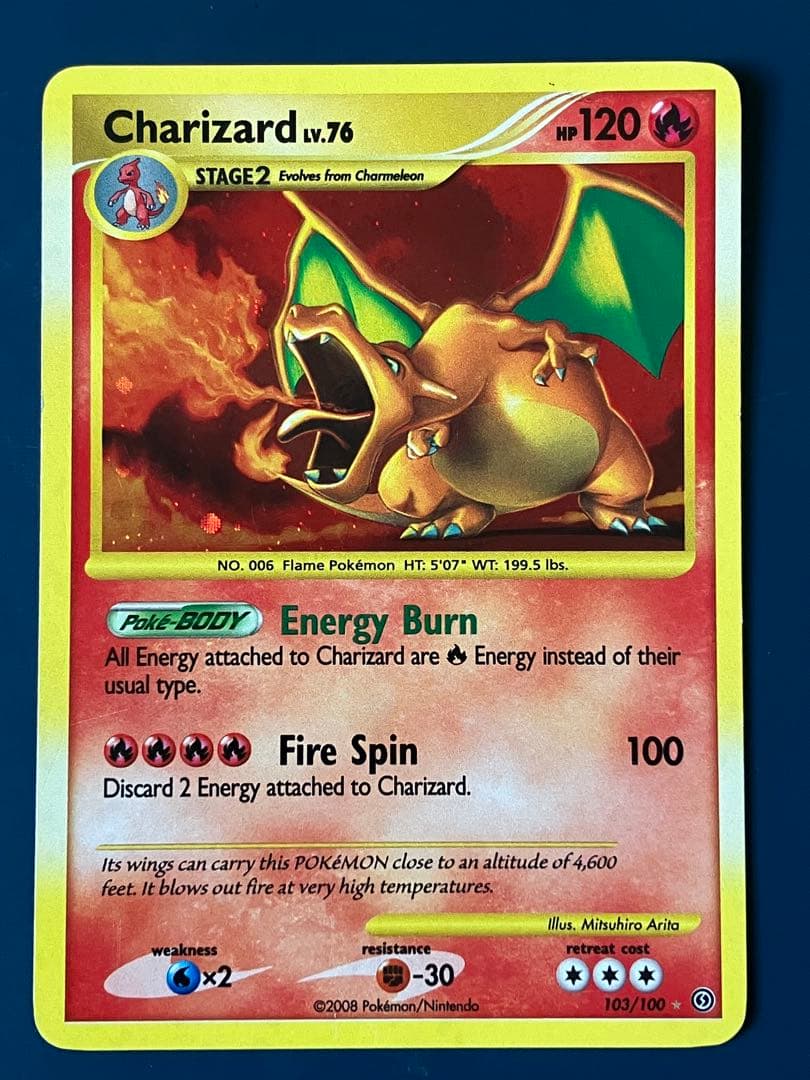 Charizard lv.76 HP120 炎タイプ ポケモンカード