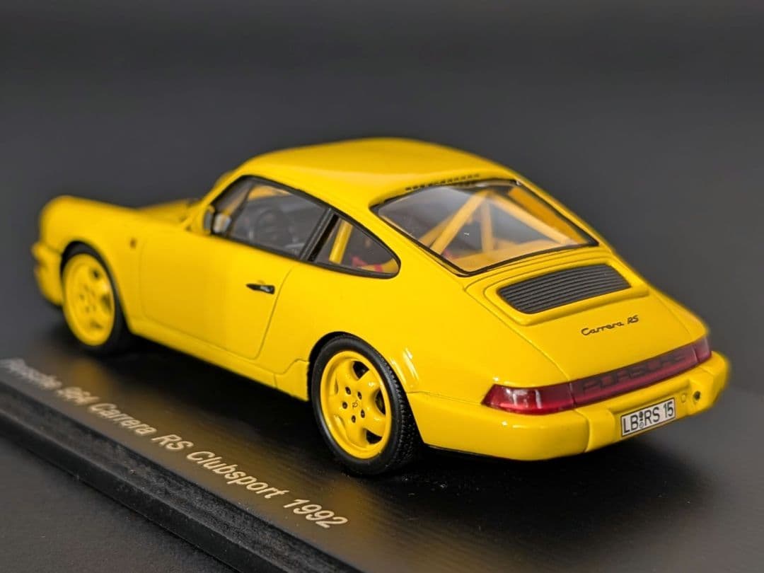 スパーク 1/43 ポルシェ 964 カレラ RS クラブスポーツ 1992