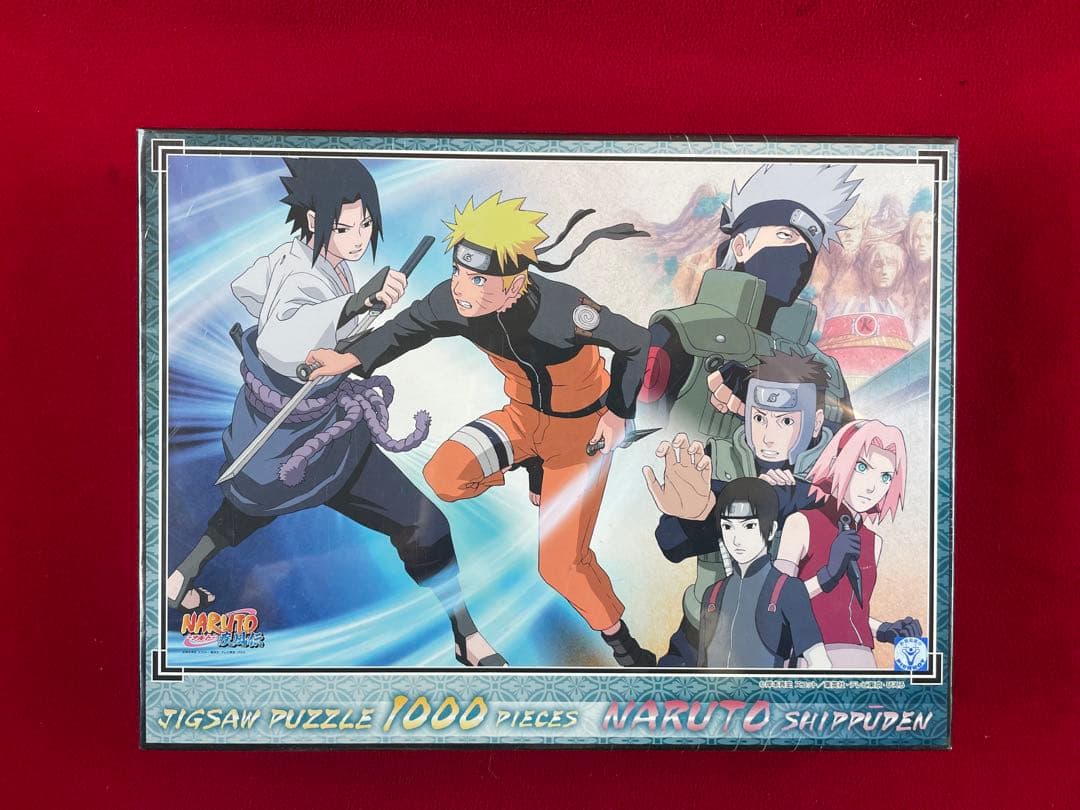 未開封 NARUTO -ナルト　疾風伝 激突ナルト対サスケパズル 1000ピース