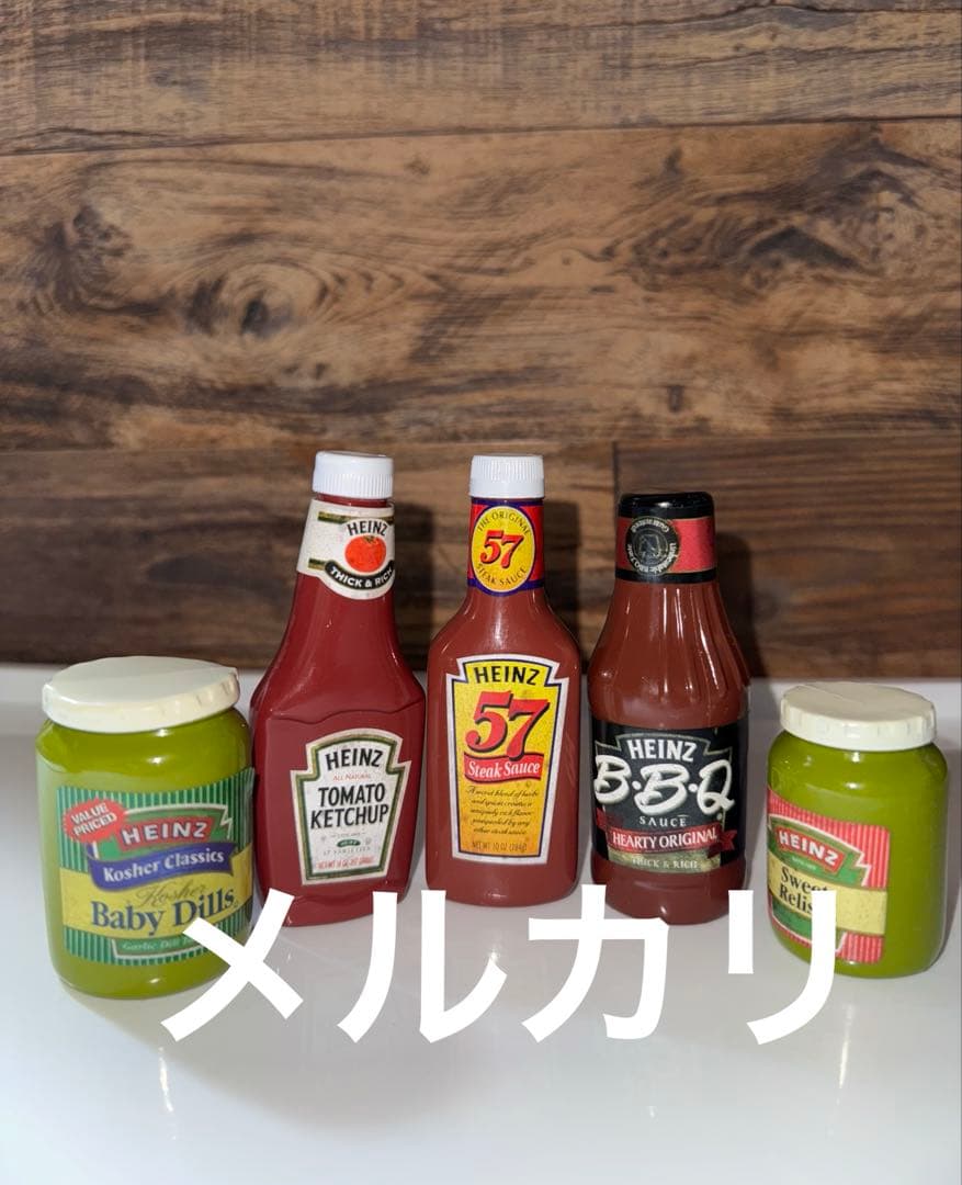 Heinz ヴィンテージ プレイフード ミニチュア フェィク フード ままごと