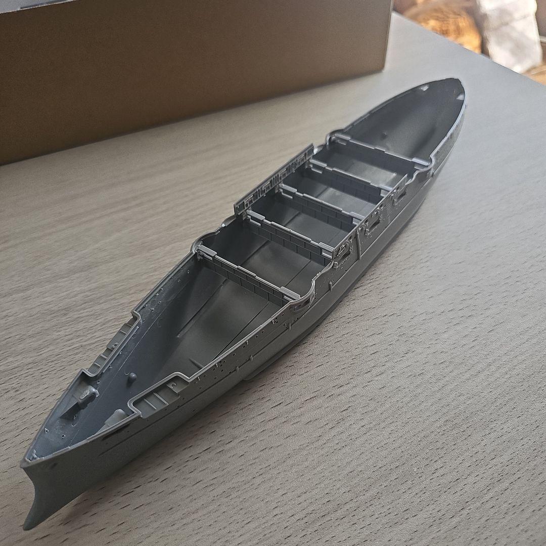 ハセガワ 1/350 戦艦 三笠 フルオプション付き付き (ジャンク品)