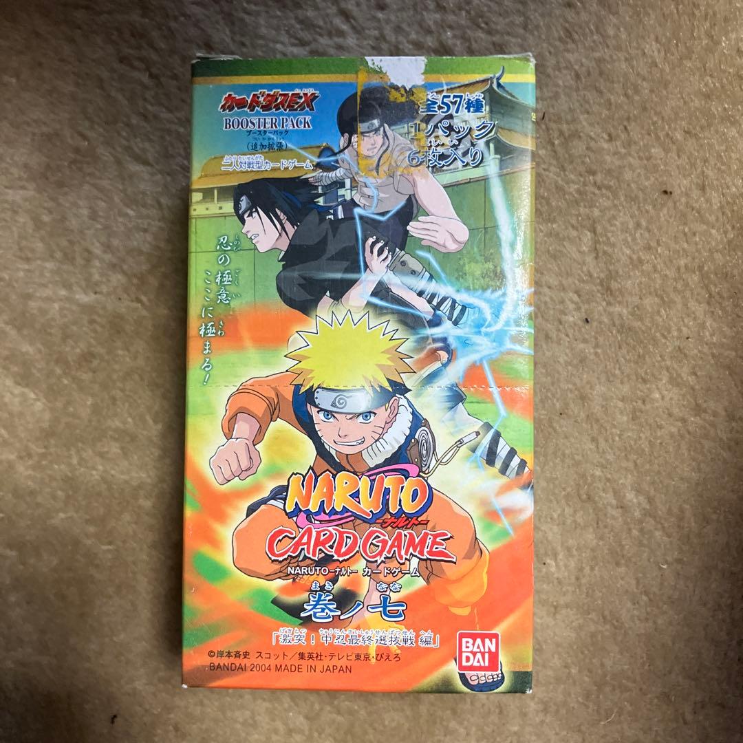 d*7様 【未開封セール】NARUTO CARD GAME 巻ノ七 2004年製