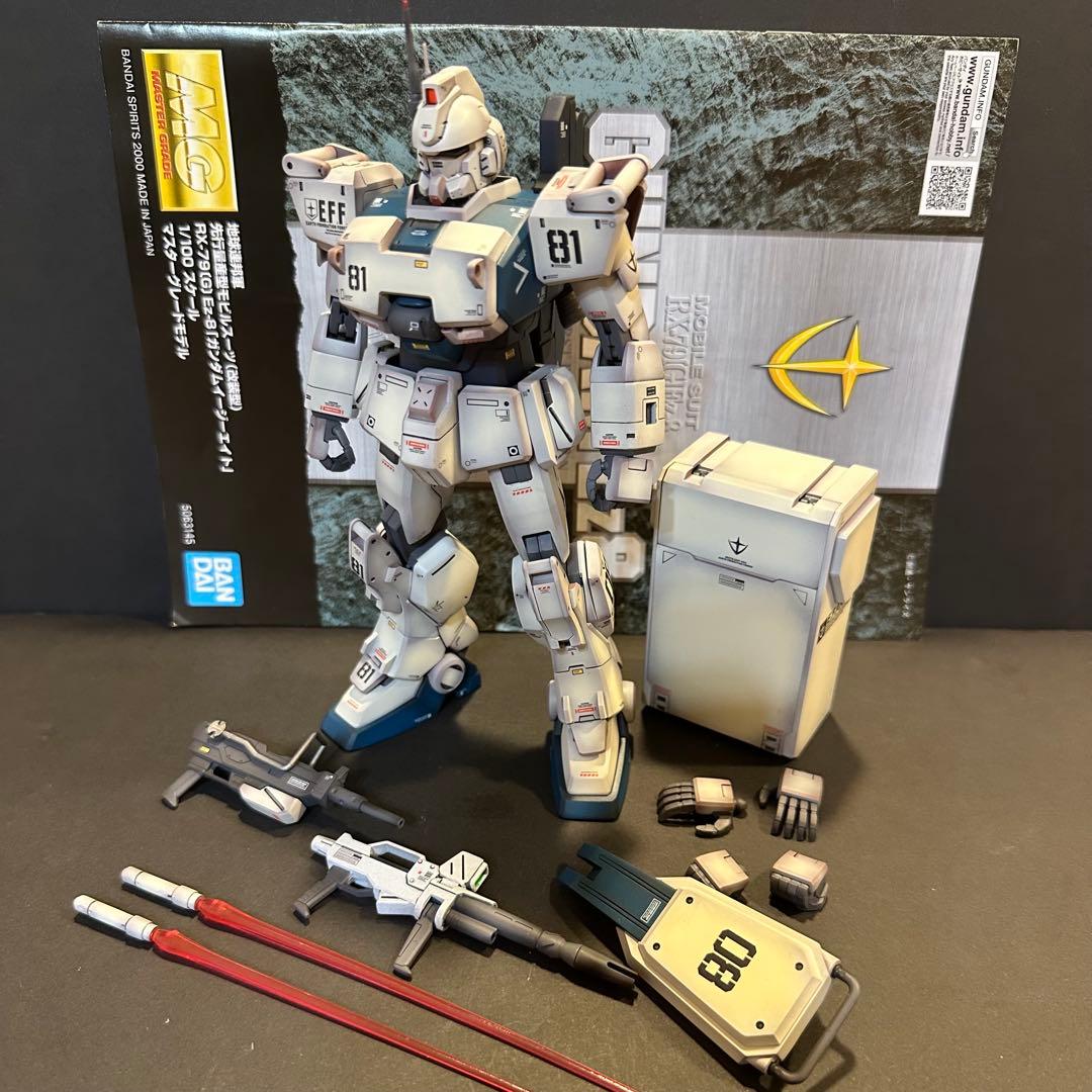 MG 1/100 RX-79[G] ガンダムEz-8塗装済 完成品