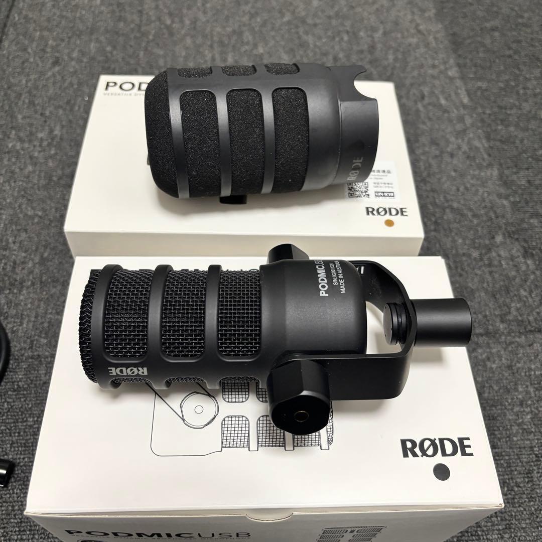 RODE PODMIC USB＋モガミXLR1m セット販売
