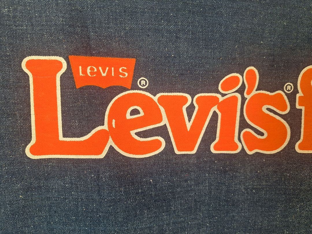 スペシャル 70's リーバイス デニムバナー Levi's for feet