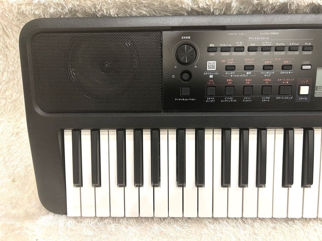 【極美品】YAMAHA ヤマハ キーボード PSR-E383 61鍵盤