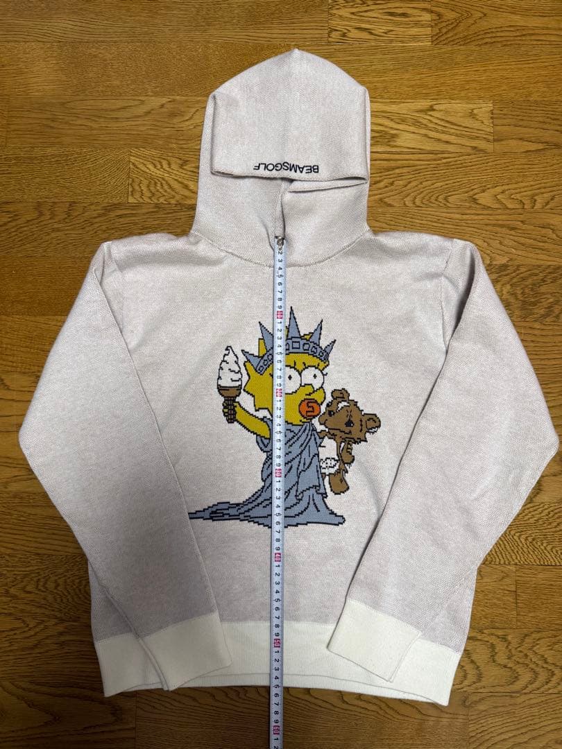 BEAMS GOLF The Simpsons コラボ　パーカー　【美品】