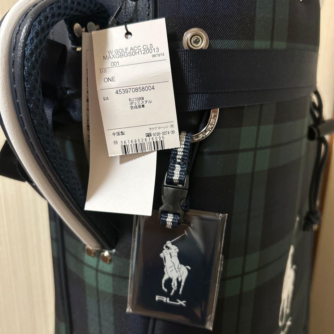POLO RALPH LAUREN チェック　ゴルフバッグ　キャディバッグ