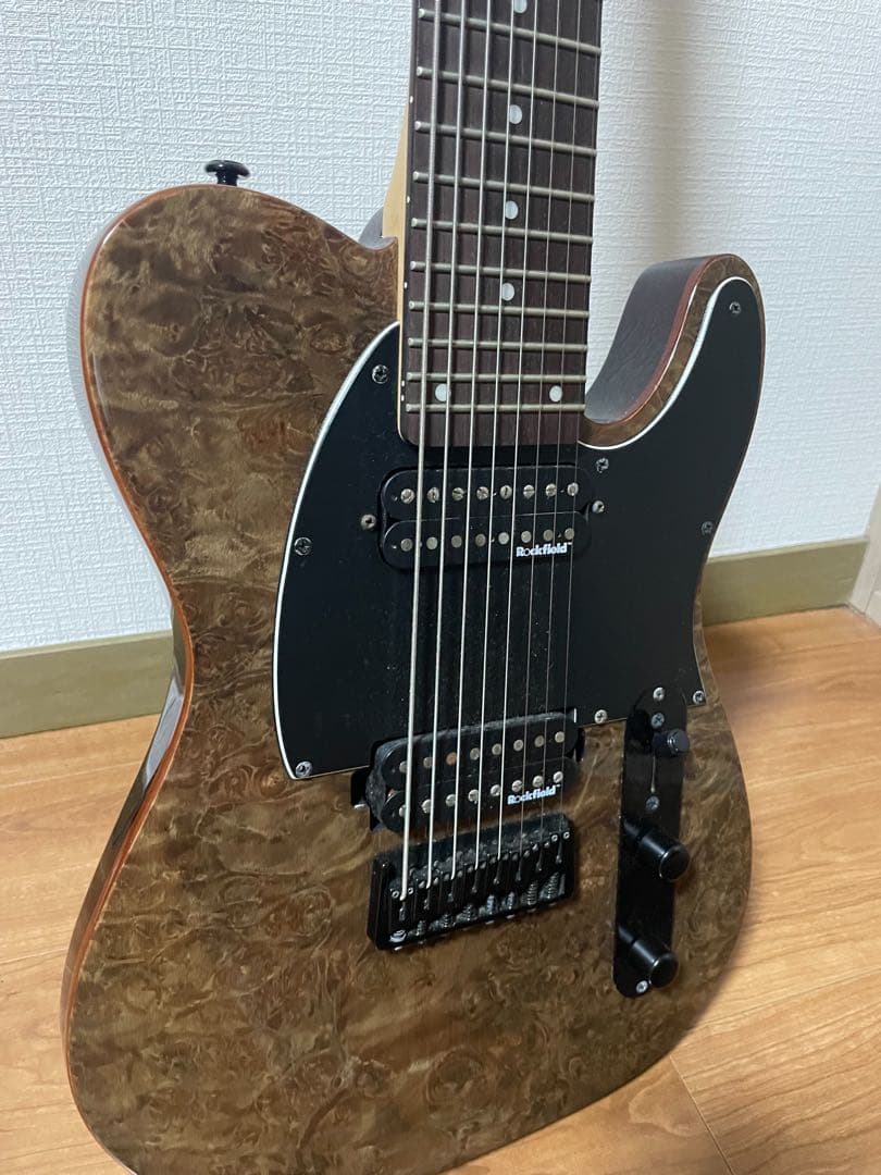 Michael kelly birds eye 8 strings テレキャスタ