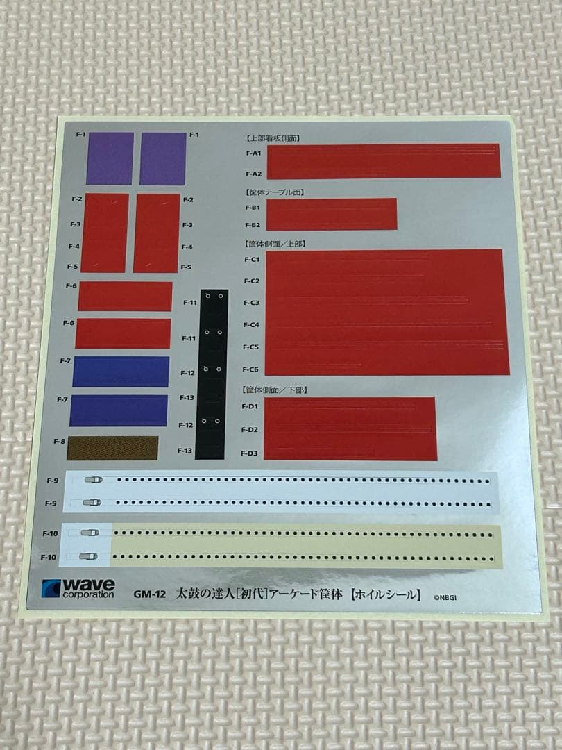 1/12 太鼓の達人 初代 アーケード筐体 プラモデル