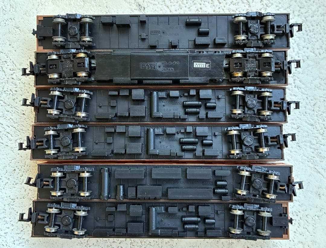 Nゲージ KATO 201系 試作車 6両セット ＋ 2両　オレンジ