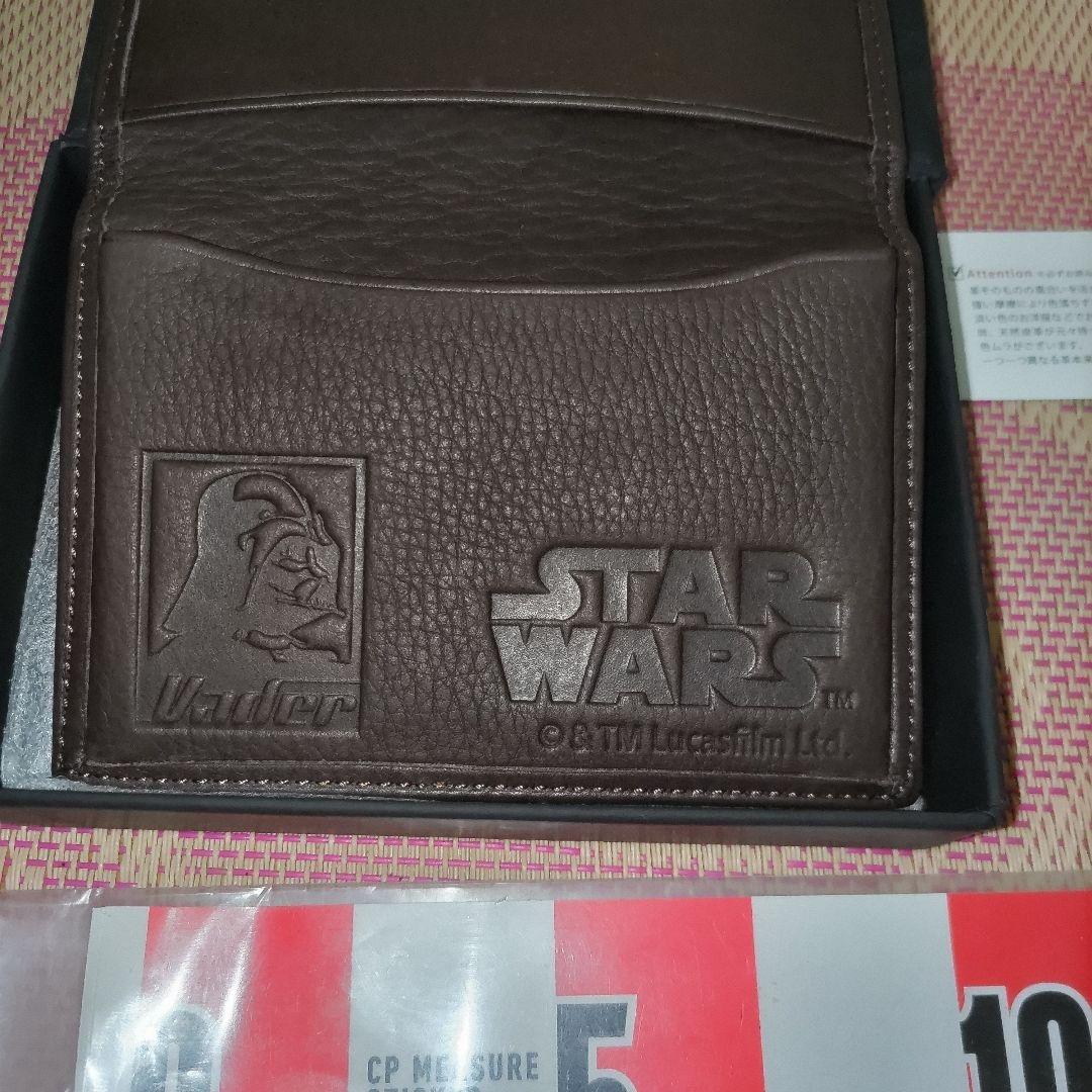 希少　TSUTAYA　限定品　スターウォーズ　ダースベイダー　本革　カードケース