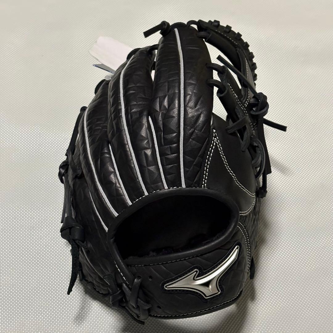 ミズノ MIZUNO 野球 ベースボール　軟式グローブ 内野手用　黒