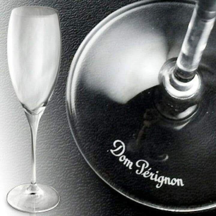 Dom Pérignon ドンペリシャンパングラス新品1箱6入りドンペリロゴ入り