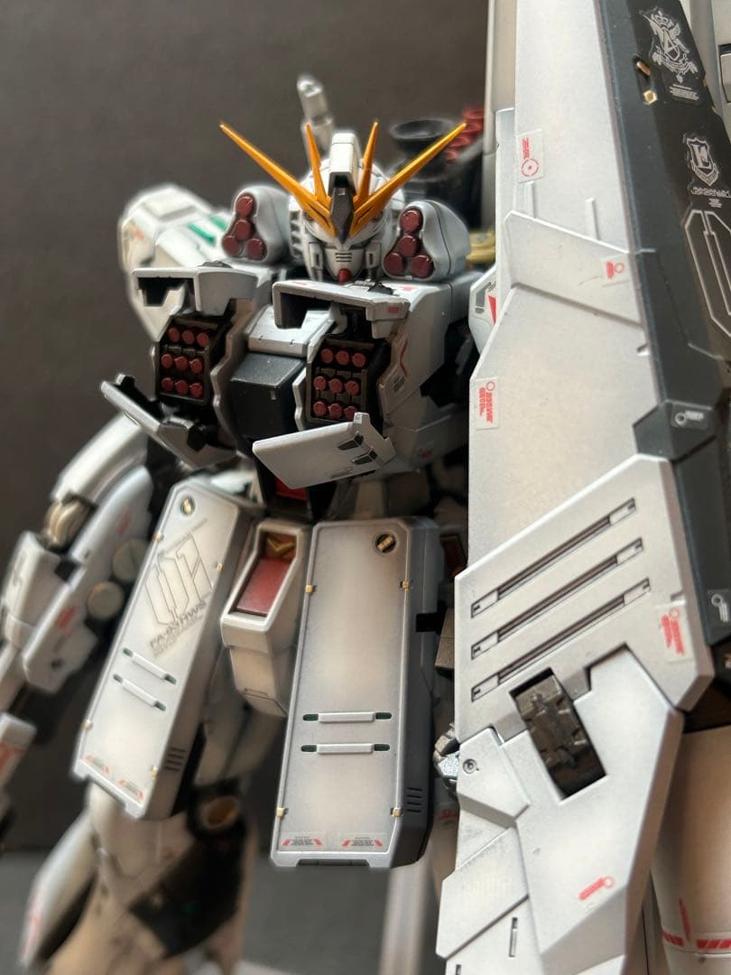 RG νガンダム HWS 全塗装 完成品