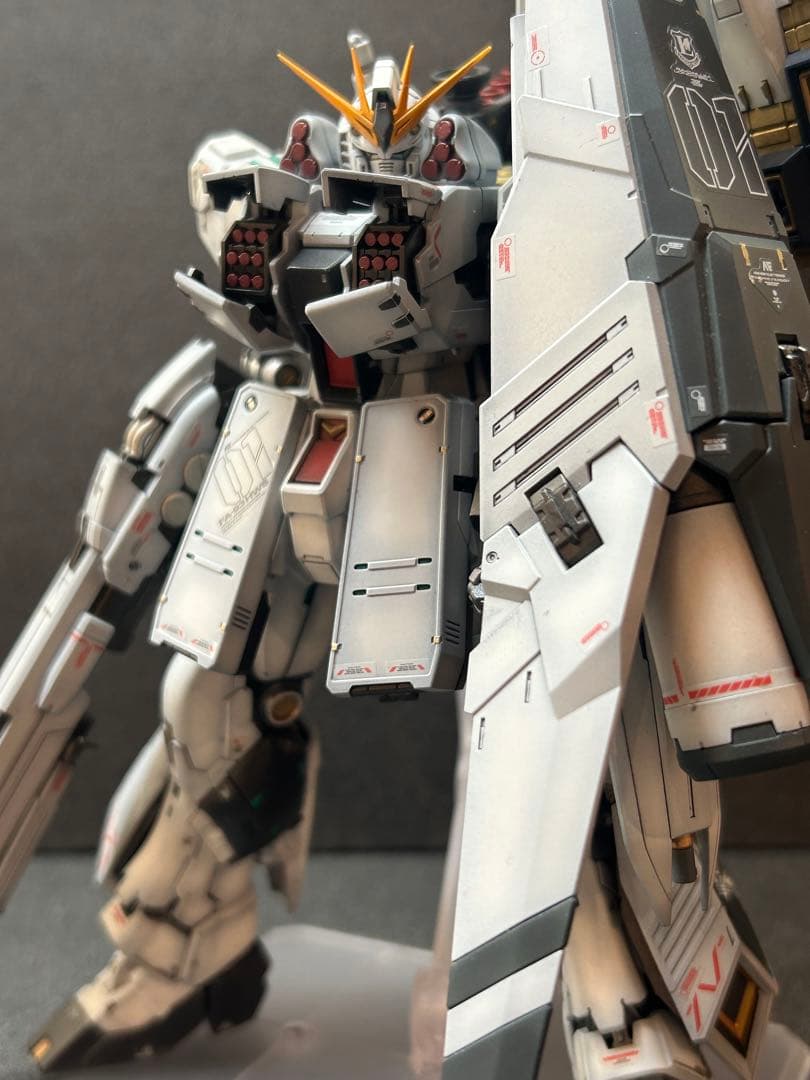 RG νガンダム HWS 全塗装 完成品