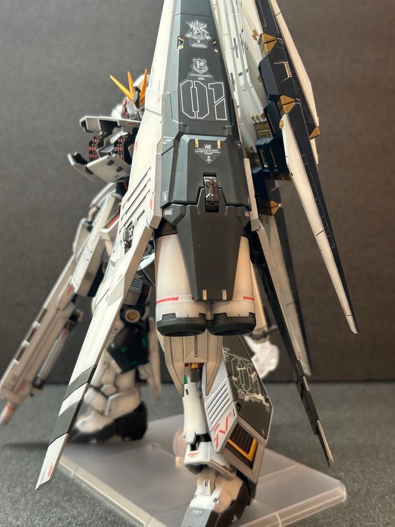 RG νガンダム HWS 全塗装 完成品