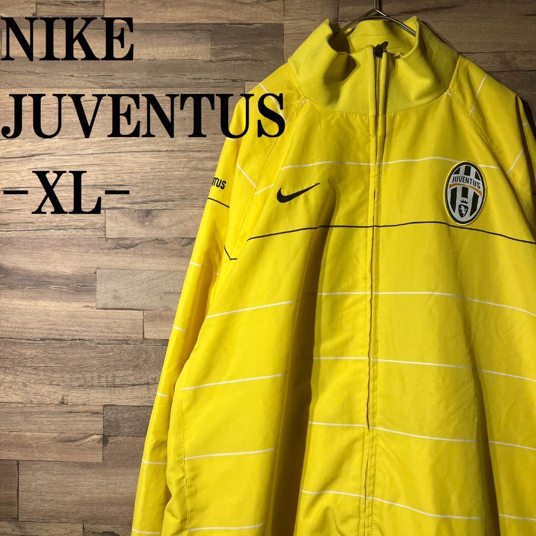 NIKE　JUVENTUS　ナイロンジャケット　ジップアップ/イエロー　XL