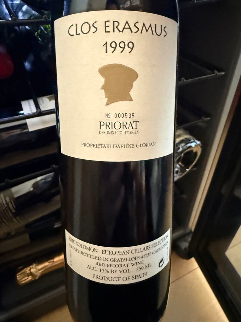 ワイン Clos Erasmus 1999 Priorat 750ml