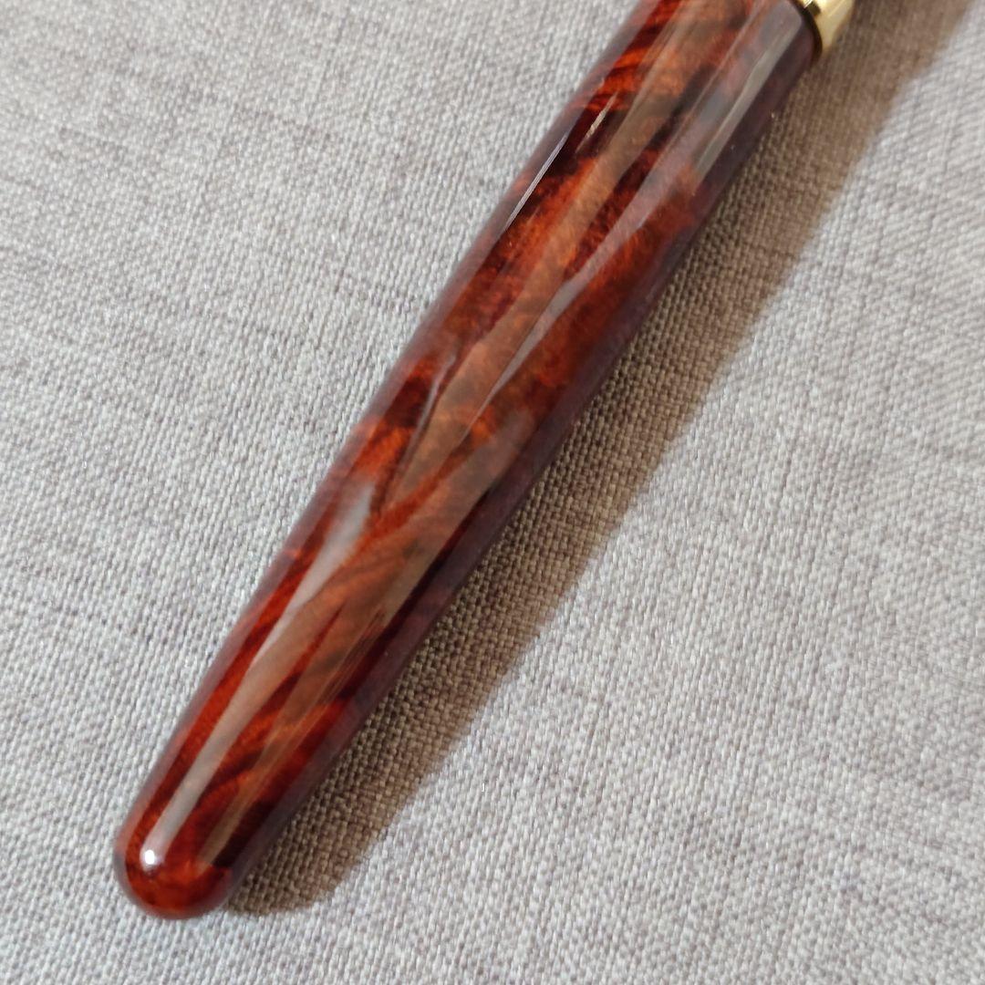 バーバリー プラチナ万年筆 #3776 ブライヤー 14K M