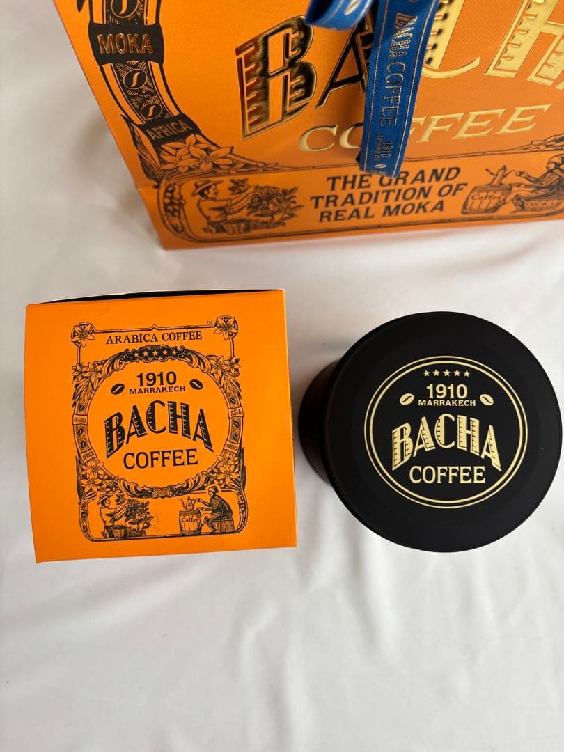 【新品・箱入り】Bacha Coffee バシャコーヒー キャニスター　ブラック