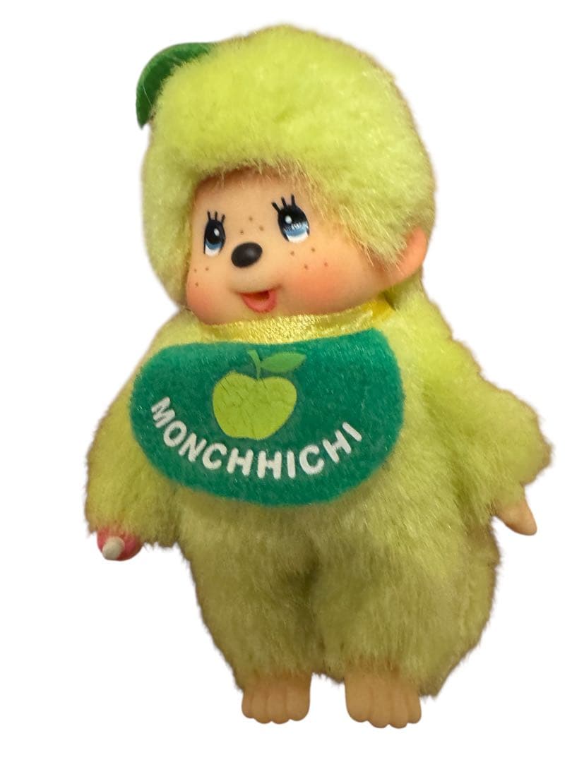 Monchichi 信州限定 モンチッチ ぬいぐるみ 黄緑