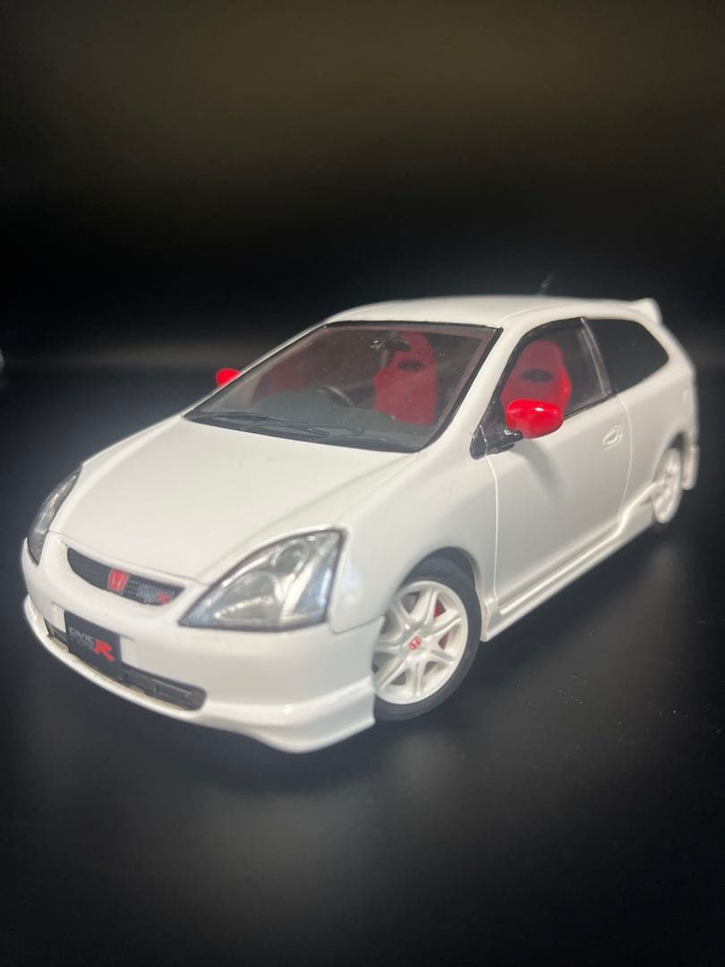 フジミ1/24 ホンダシビックタイプR（EP3）プラモデル完成品