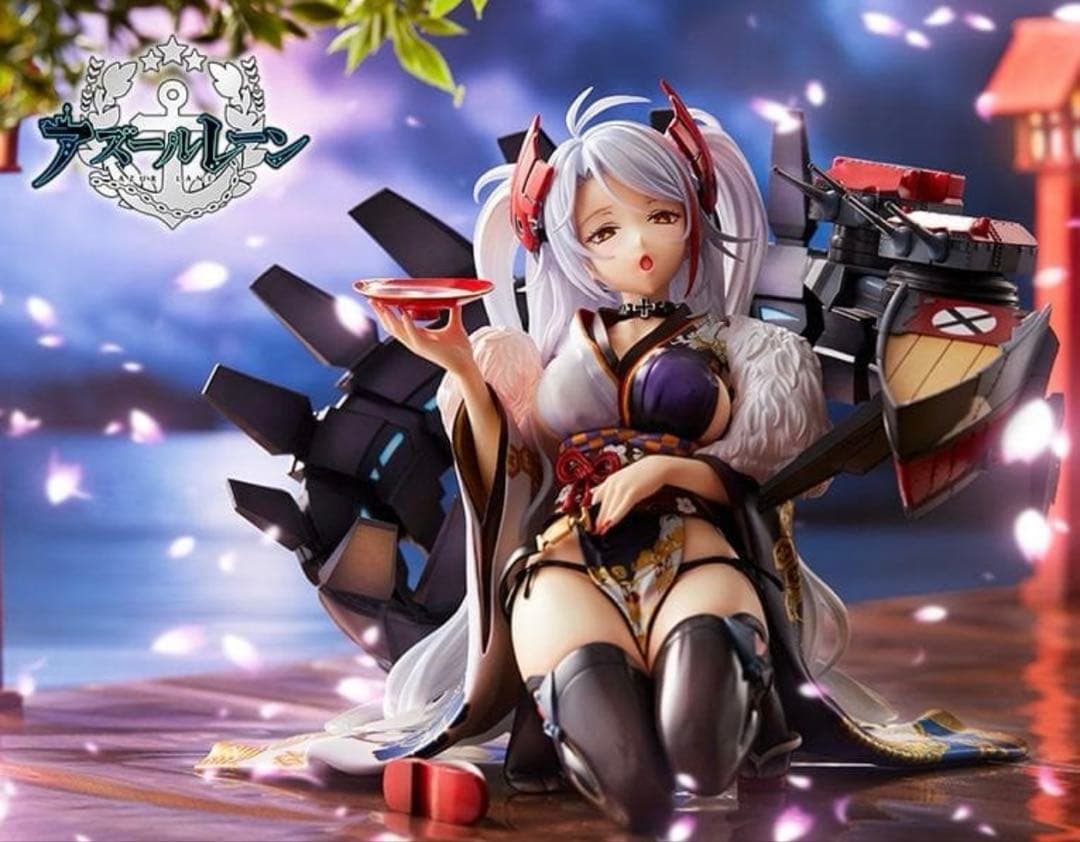 アズールレーン プリンツ・オイゲン 百花繚乱ver. 1/7フィギュア　特典付き