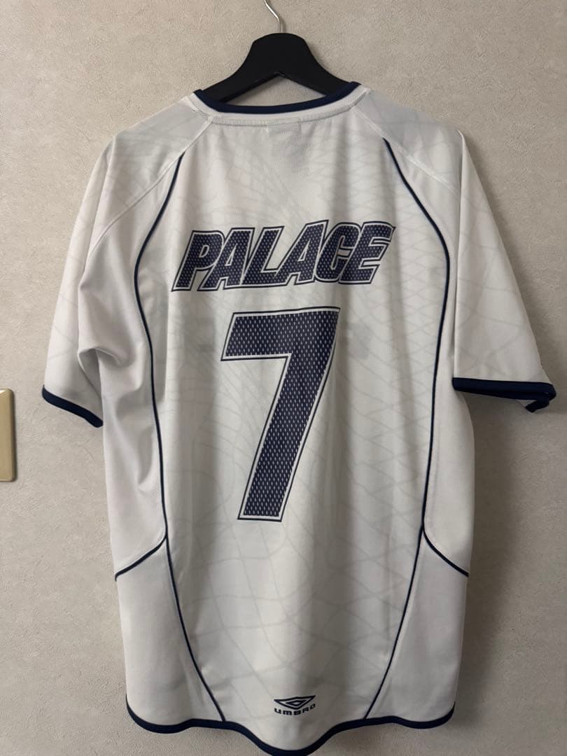 PALACE UMBRO  SHIRT WHITE ゲームシャツ L