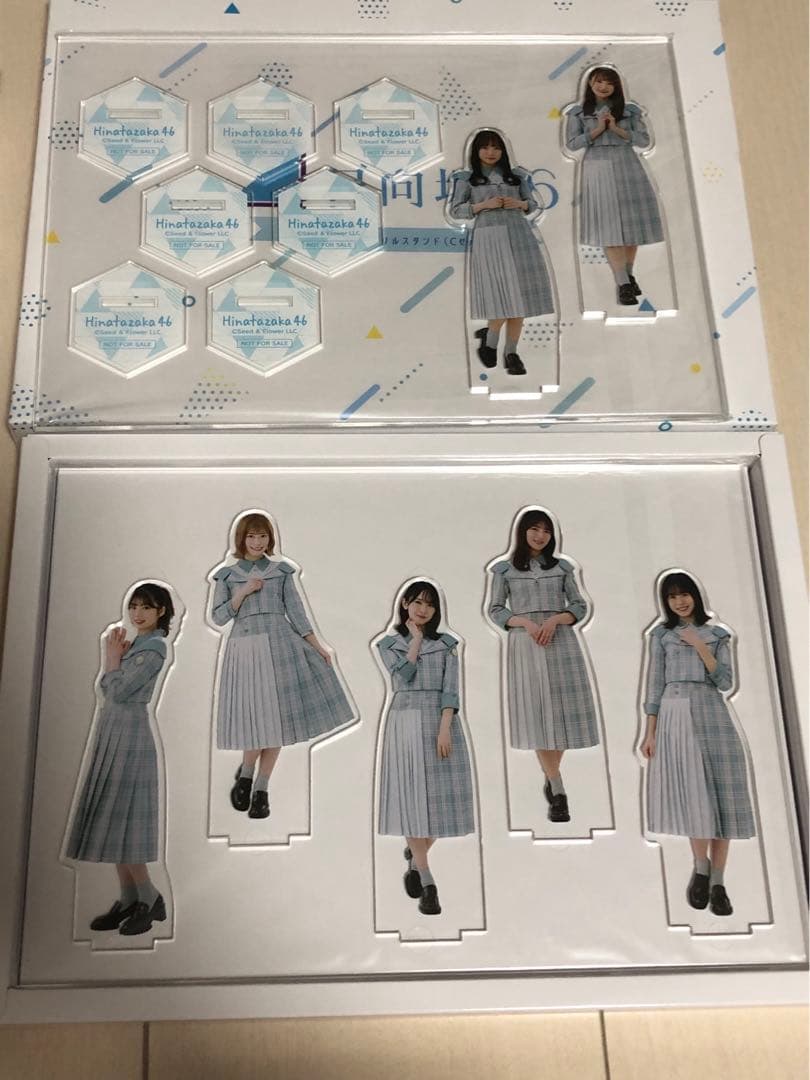 激レア　日向坂46 ローソンアプリくじ　アクリルスタンドセット　Cセット