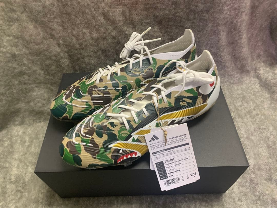 adidas A BATHING APE プレデター ELITE FT FG