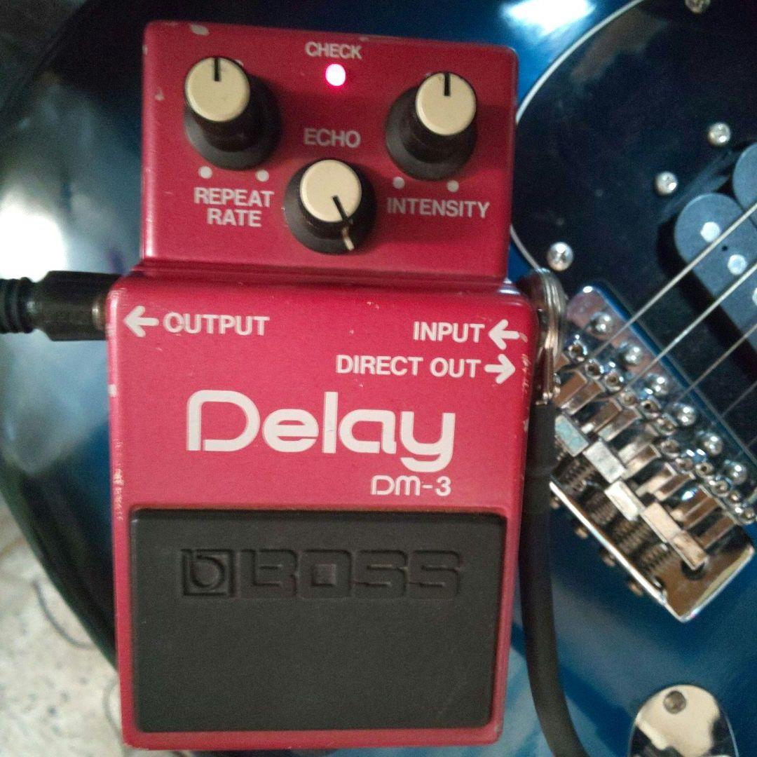 【BOSS】 Delay dm-3 アナログディレイ エフェクター