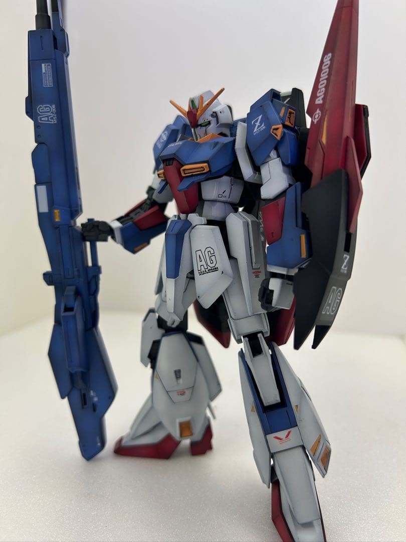 初売り ガンプラ 全塗装完成品 HGUC Zガンダム