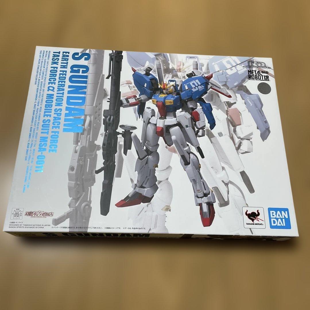 【中古】LROBOT魂 <SIDE MS>Sガンダムとブースターユニット