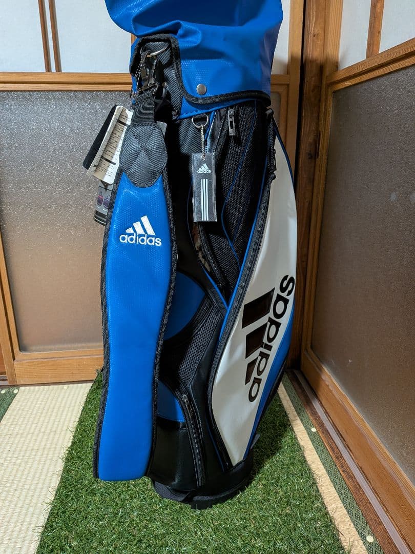 新品　9型47インチ対応adidas キャディバッグ テーラーメイド　アディダス