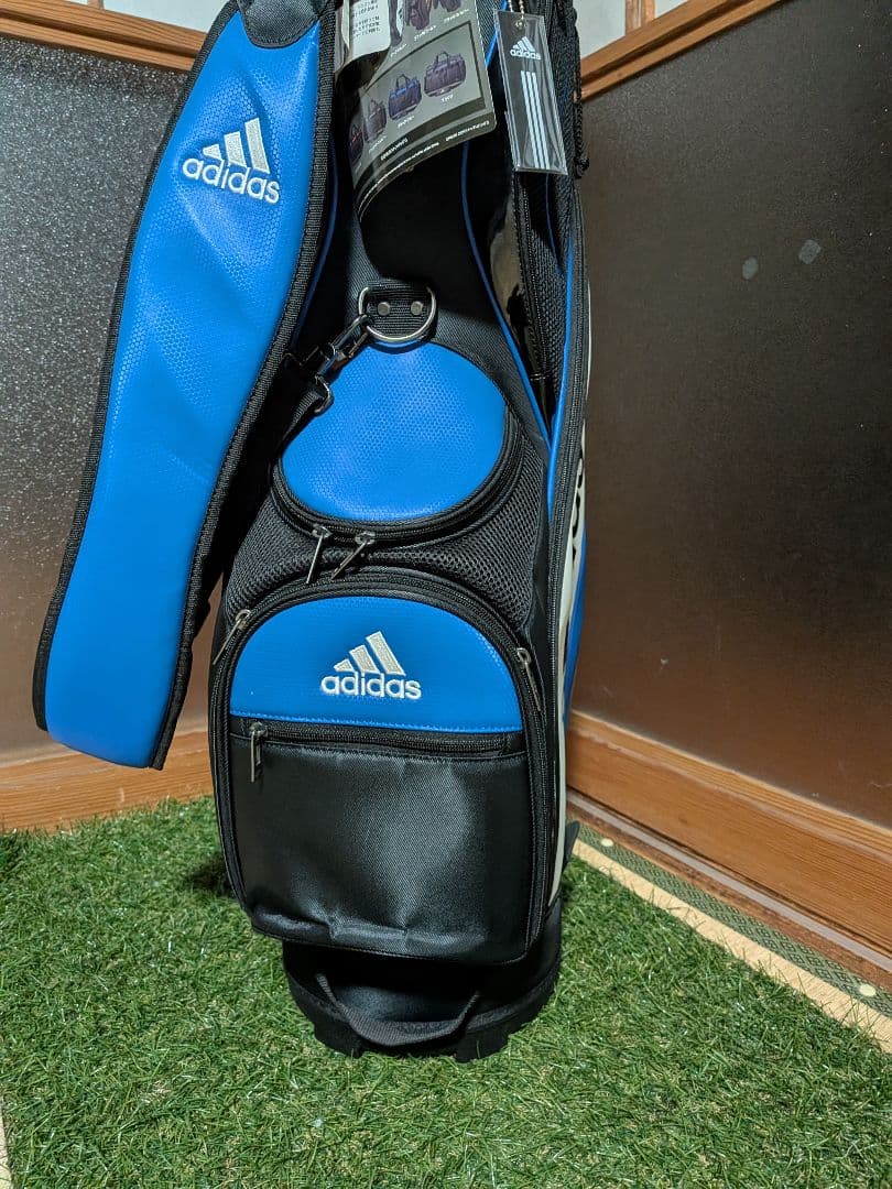 新品　9型47インチ対応adidas キャディバッグ テーラーメイド　アディダス