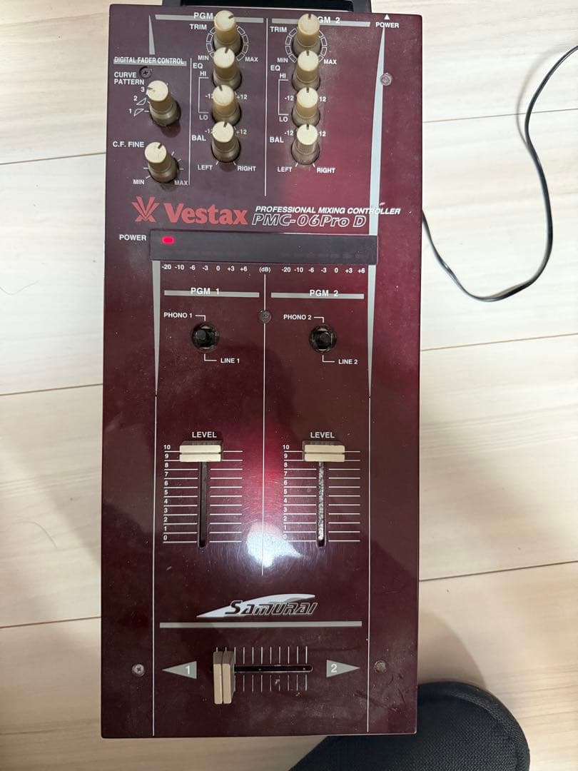 Vestax PMC-06Pro D Samurai DJミキサー