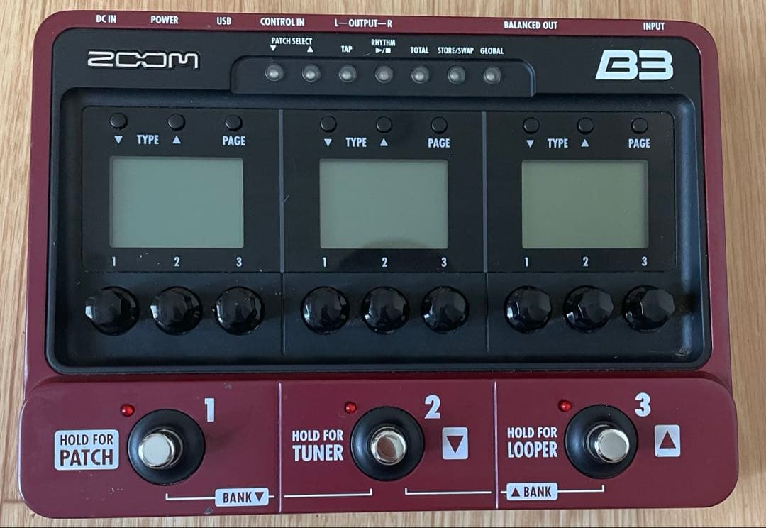 Zoom B3 ベースエフェクター