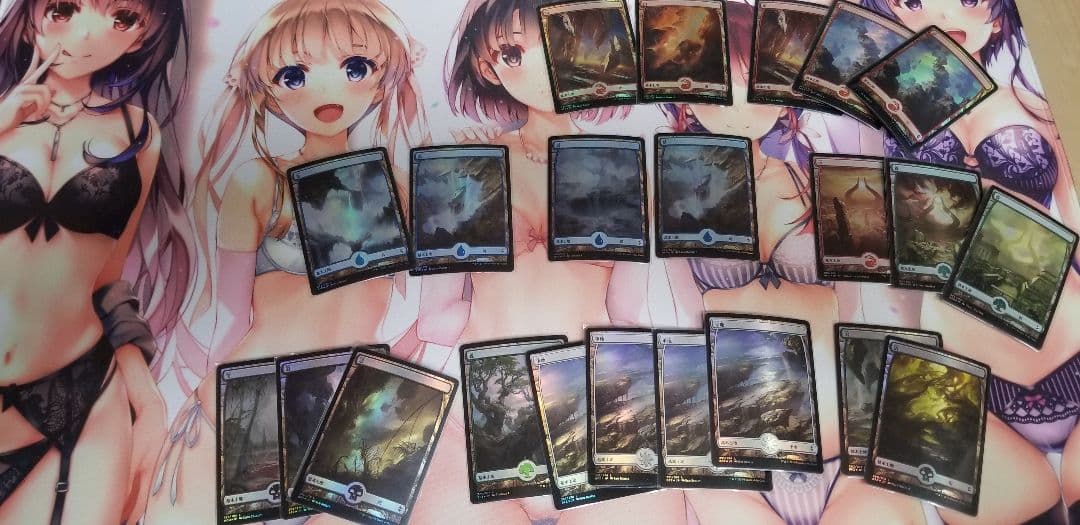MTG 基本土地 Foil セット