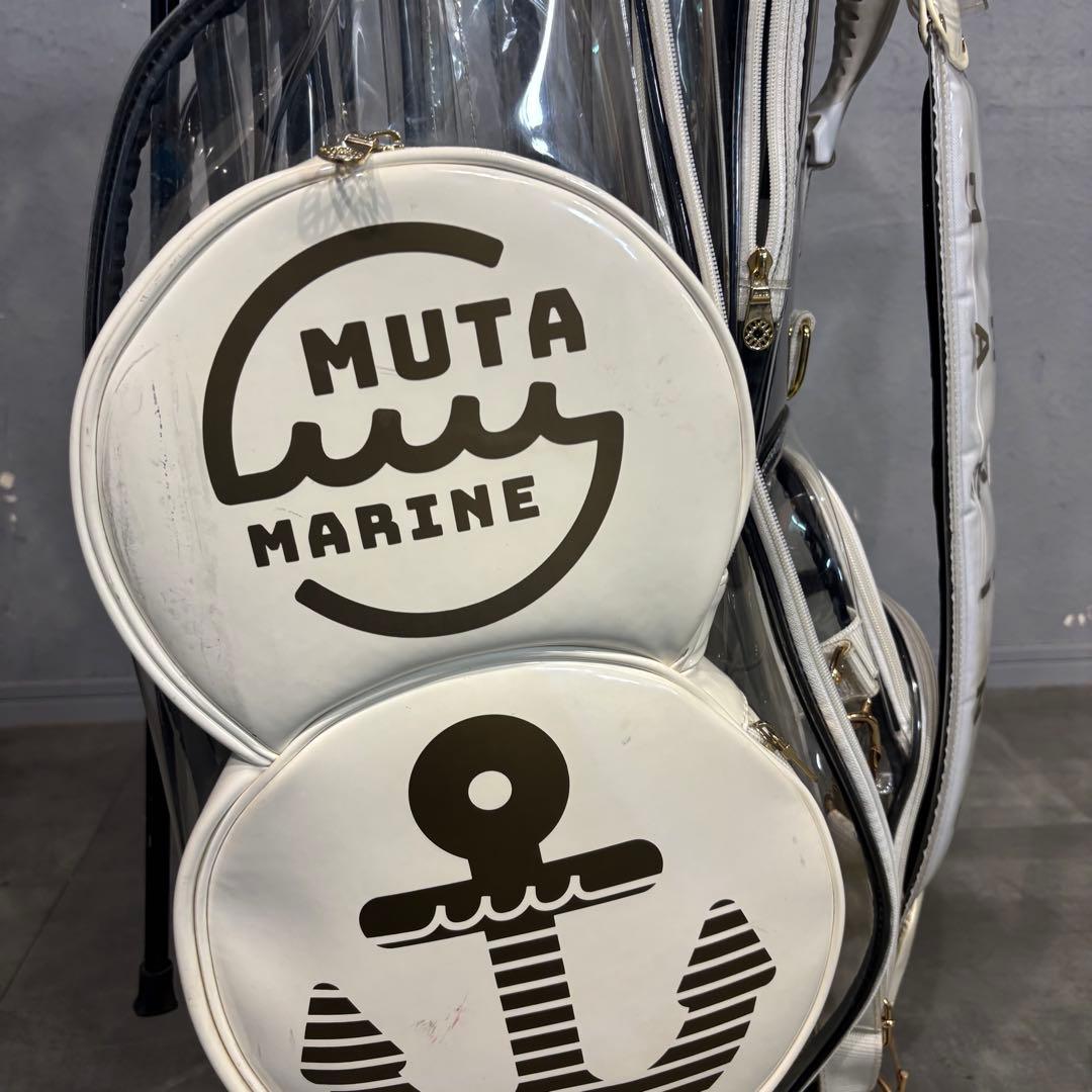 muta MARINE GOLF ムータ スケルトン クリア キャディバッグ
