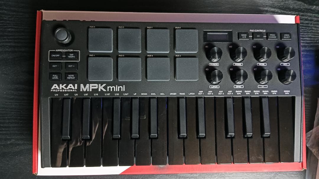 AKAI MPK mini 25鍵 MIDIキーボード