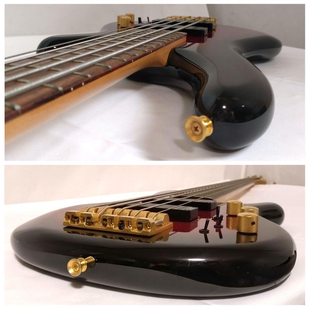 希少　美品　FERNANDES　FRB-105S　サスティナー搭載　5弦ベース
