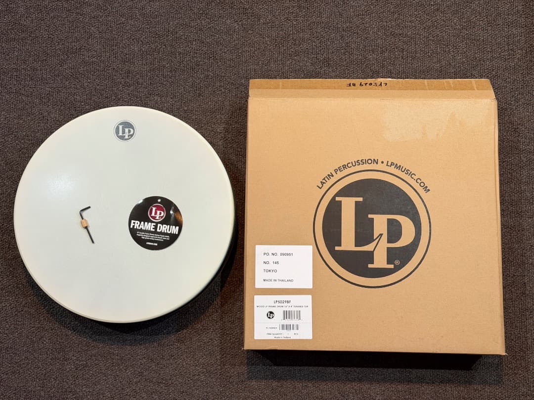 パーカッション・打楽器 LP TUNABLE BENDIR FRAME DRUM / LP5029BF