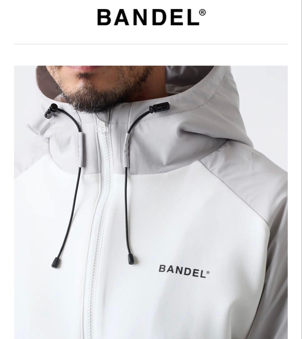 BANDEL GOLF ジップフーディー　ホワイトL