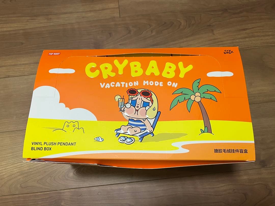 【正規品】popmart crybaby VACATION MODE ON