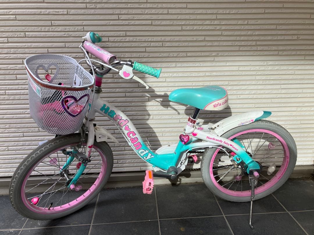 Hard Candy 幼児用自転車 水色とピンク