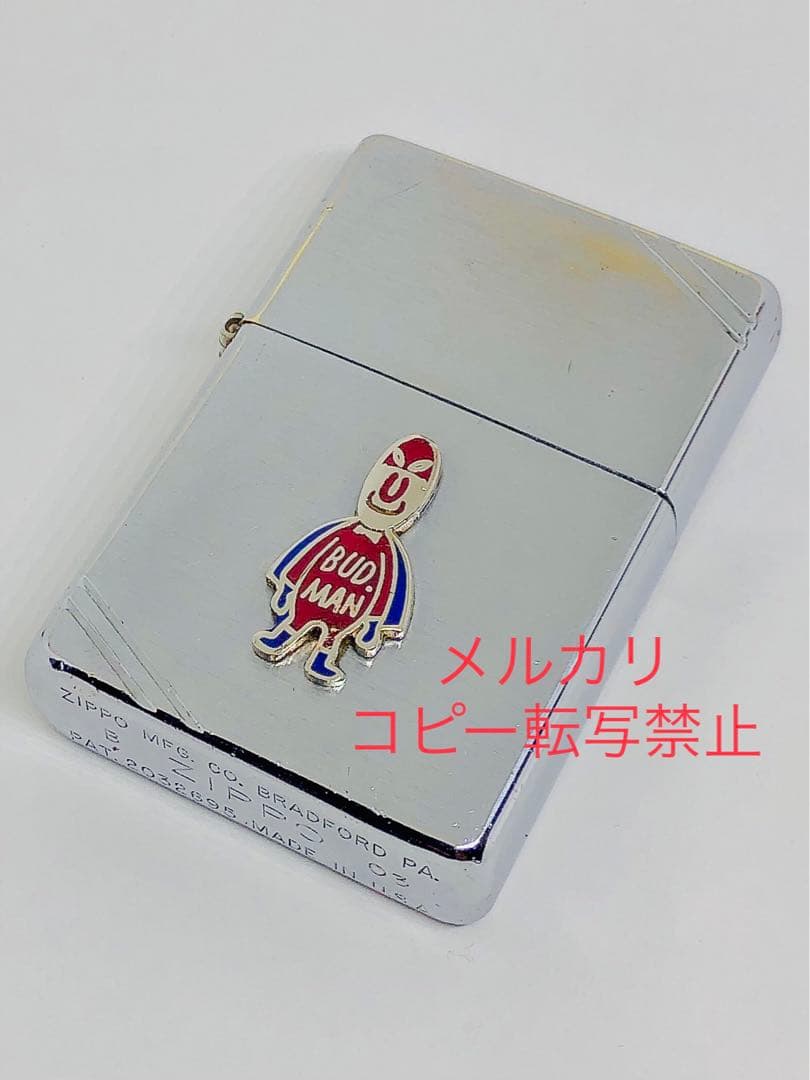 超レア！kingビール・バド怪人BAD.MANキャラクターzippo