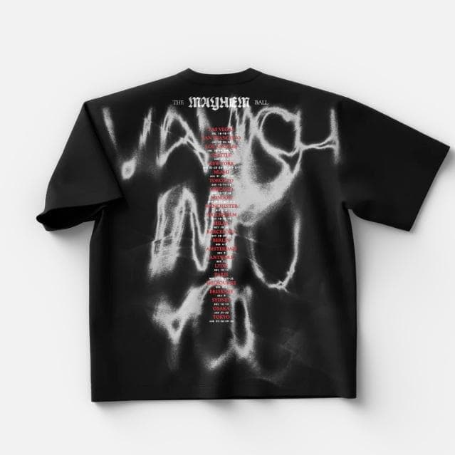 【Mサイズ】レディー・ガガ ライブTシャツ VANISH