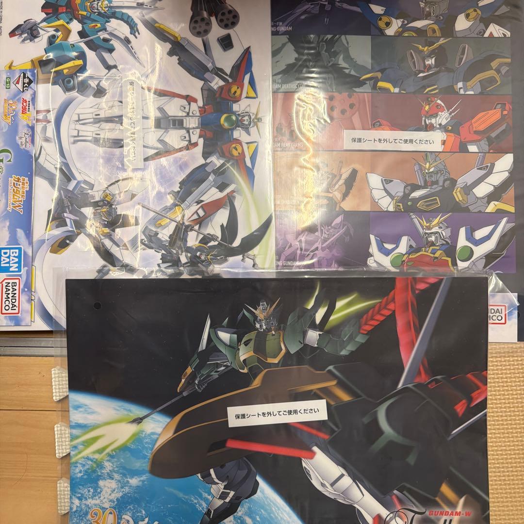 ガンダムW 一番くじA B C E F G賞セット